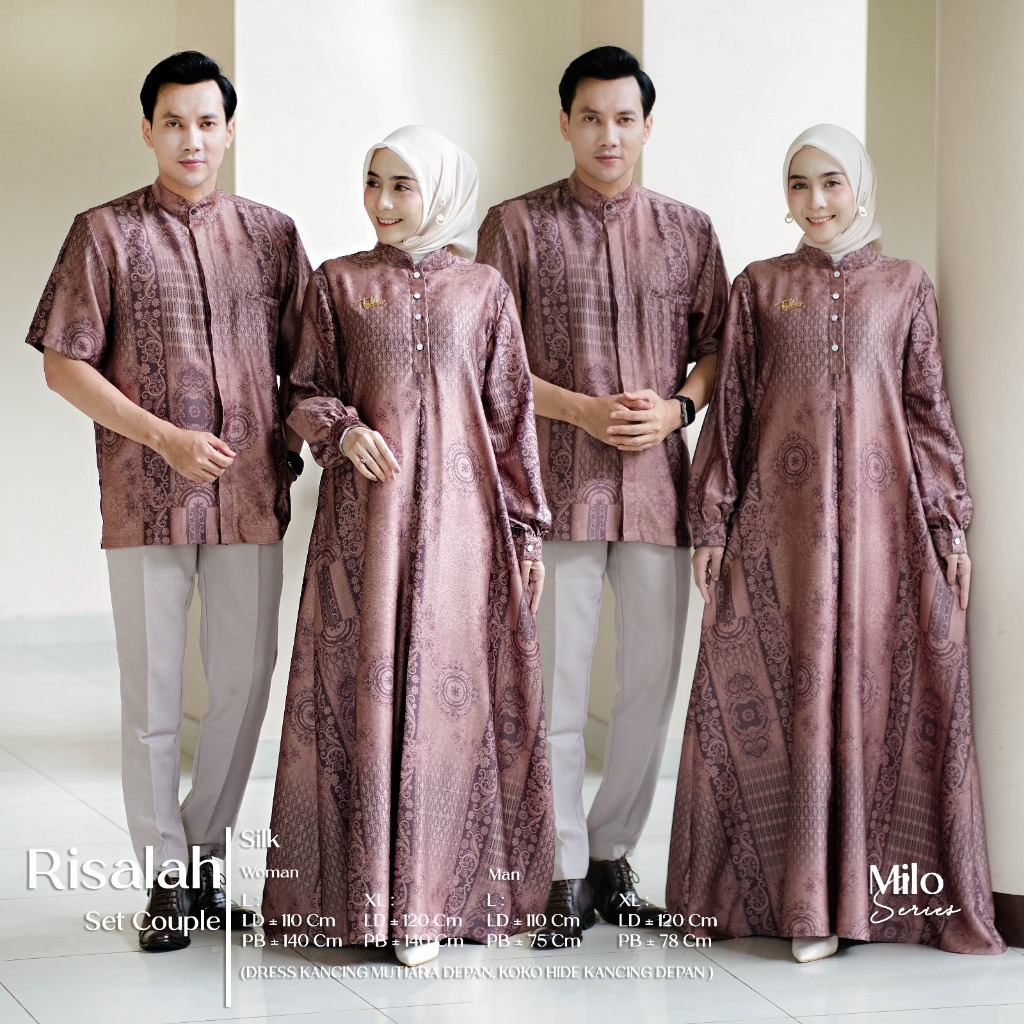 Jual Setulus Signature Risalah Set Sarimbit Family Lebaran Keluarga ...