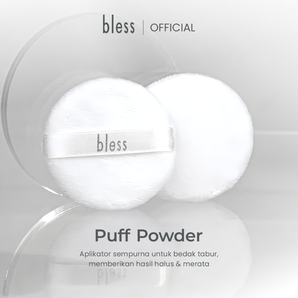 Jual Bless Powder Puff | Puff Bedak Tabur | Sponge Bedak Tabur | Shopee ...