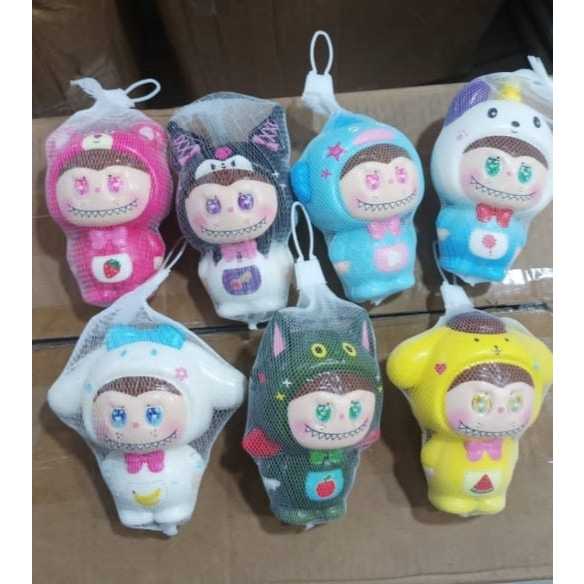 Jual Squishy Labubu LED Warna Warni Boneka LABUBU | Shopee Indonesia