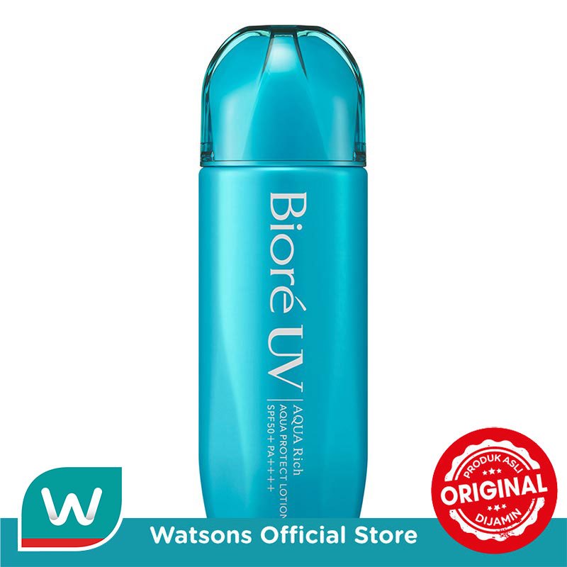 Jual Biore UV Aqua Rich Aqua Protect Lotion SPF50+ PA++++ 70ml | Shopee Indonesia