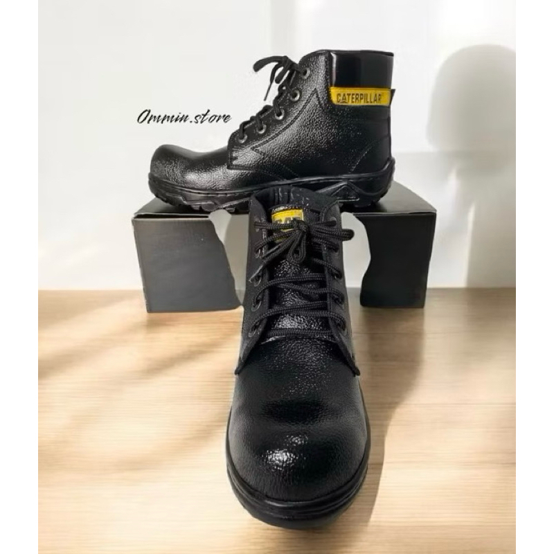 Jual Sepatu safety caterpilar ujung besi,Anti slip/sepatu outdoor ...
