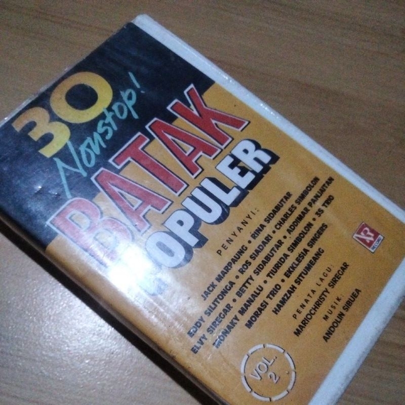 Jual kaset pita full box original"30 NONSTOP BATAK POPULER" | Shopee Indonesia