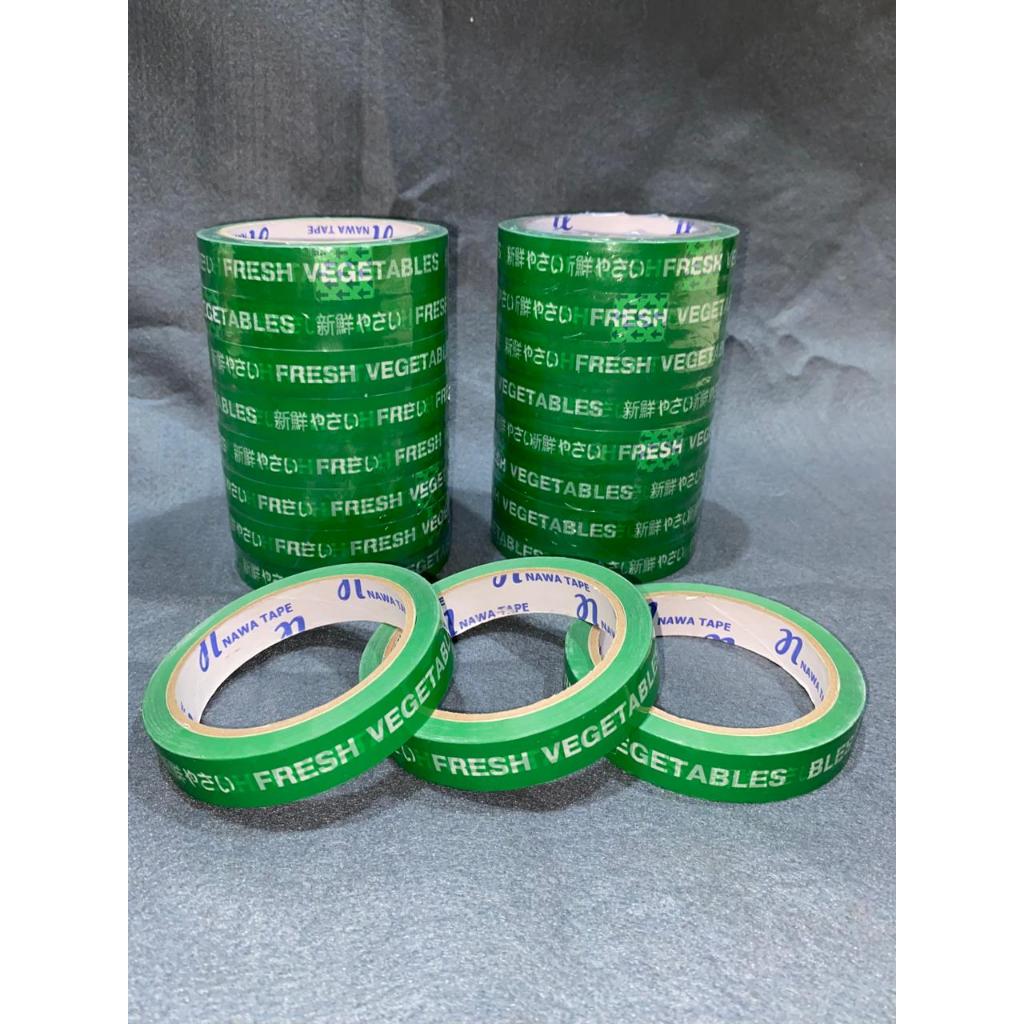 Jual Lakban / Solatip Fresh Vegetables 18 mm x 65 yard | Shopee Indonesia