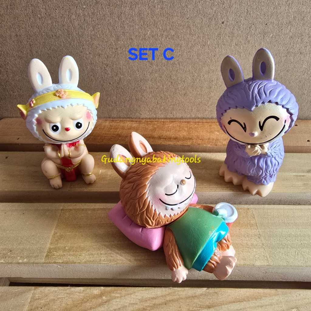 Jual Topper Cake HBD Hiasan Cake Labubu Set C | Shopee Indonesia