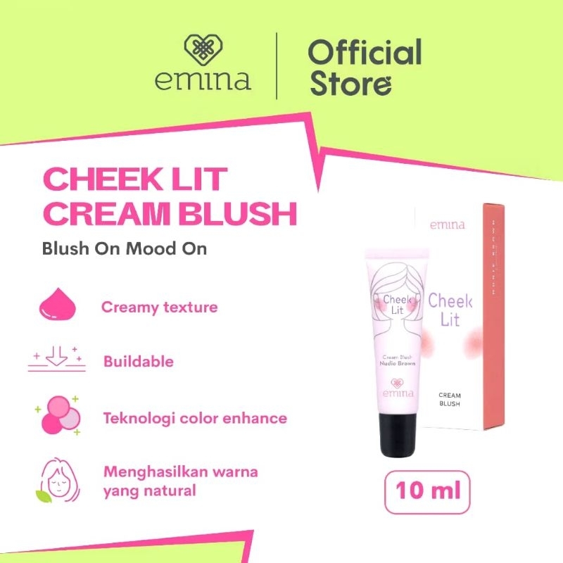 Jual EMINA Emina emina - EMINA Emina Cheek Lit Cream Blush - Emina ...