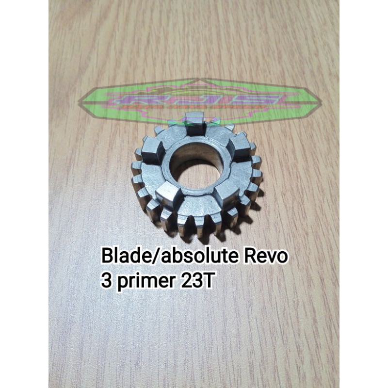 Jual rasio racing blade/absolute Revo gigi 3 primer 23T | Shopee Indonesia