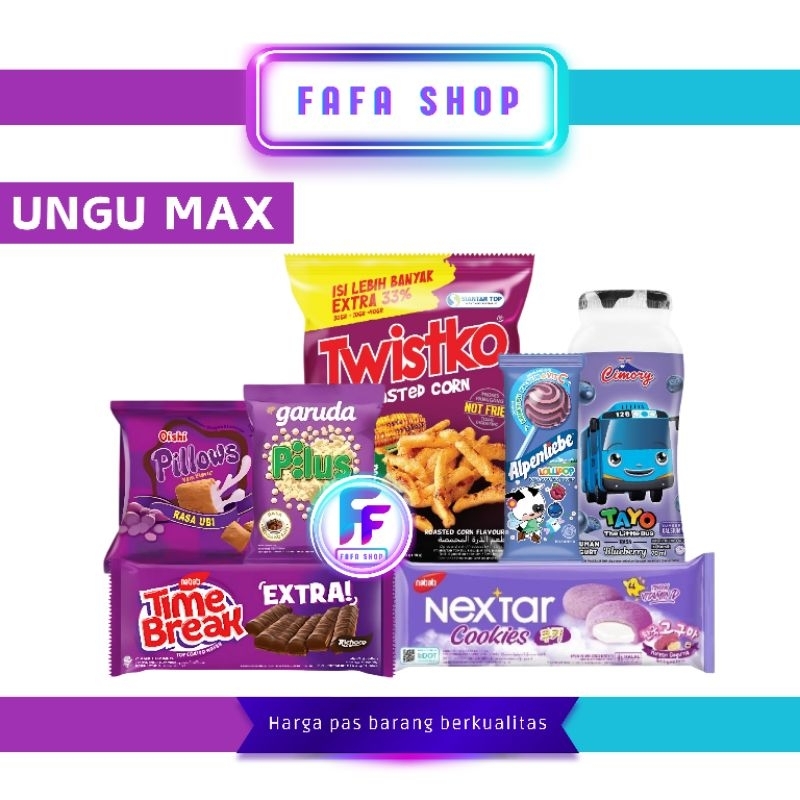 Jual Paket Snack Ungu Hampers Snack Ungu Bingkisan Anak Ungu Murah ...