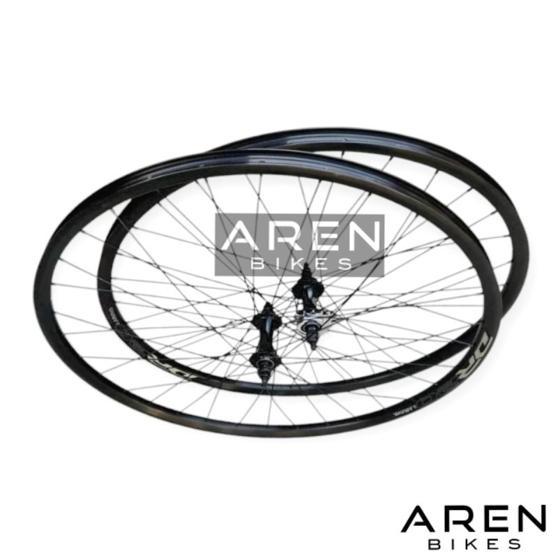Jual WHEELSET SEPEDA 700C ARAYA DR20 DOLTRAP VELG RIM RIMS ALLOY LUBANG ...