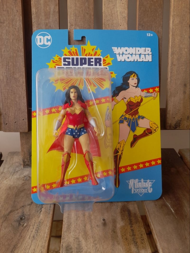 Jual Mcfarlane DC Super Powers Wonder Woman Action Figure | Shopee ...