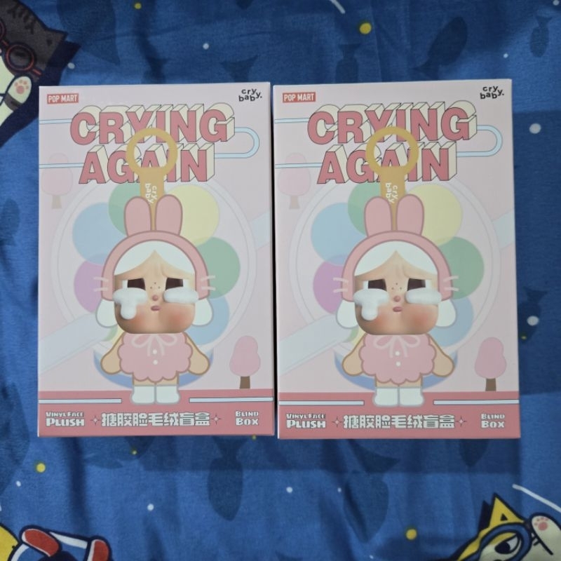 Jual Popmart crybaby crying again random (blom dibuka samsek) | Shopee ...