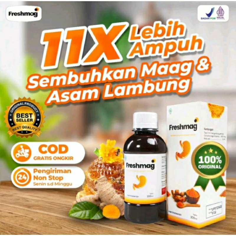 Jual madu freshmag membantu mengatasi masalah maag dan asam lambung minuman kesehatan herbal ...