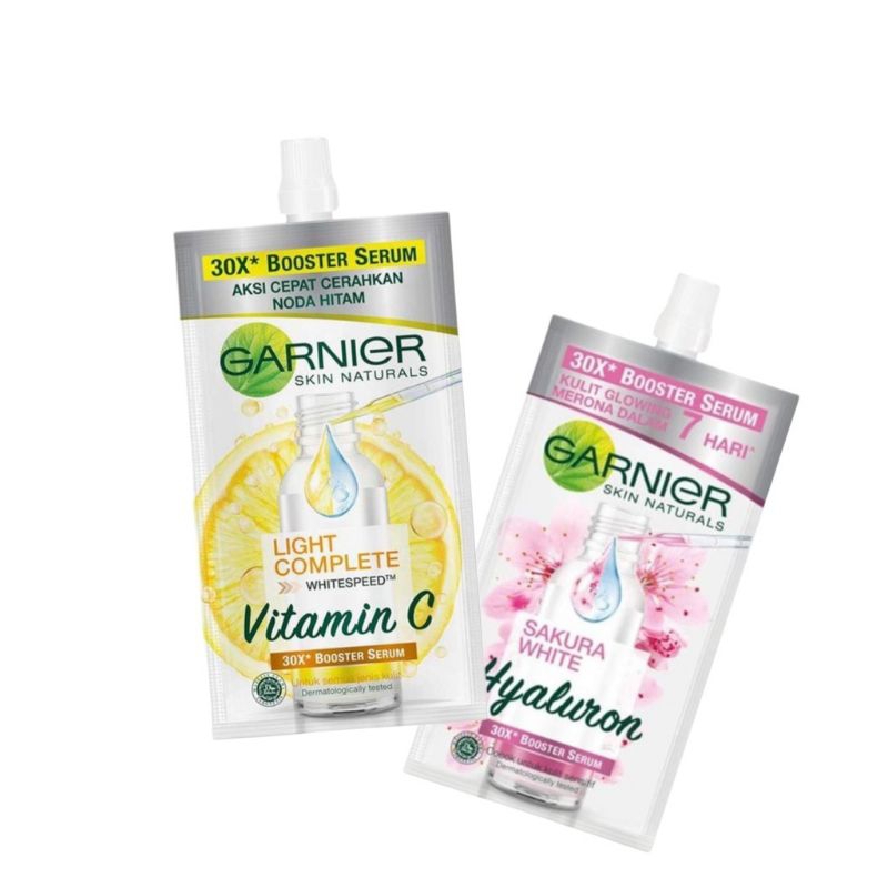 Jual garnier serum sachet 5,5ml | Shopee Indonesia