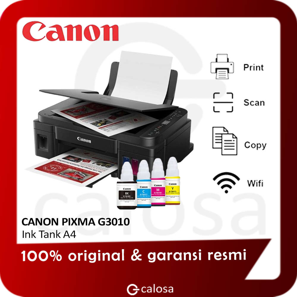Jual Printer Canon PIXMA G3010 | Shopee Indonesia