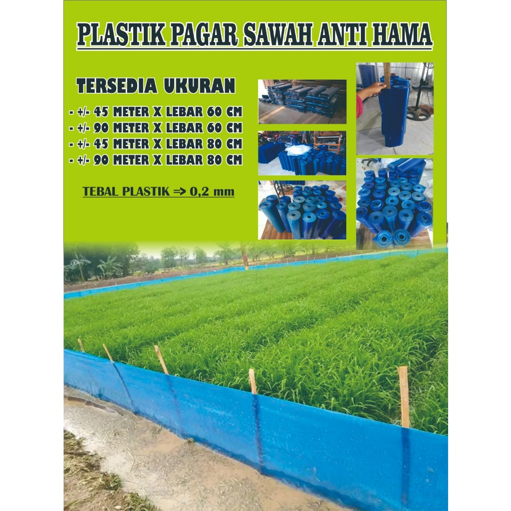 Jual PLASTIK SAWAH | PLASTIK PINIAN | PLASTIK TANAMAN ANTI HAMA ...