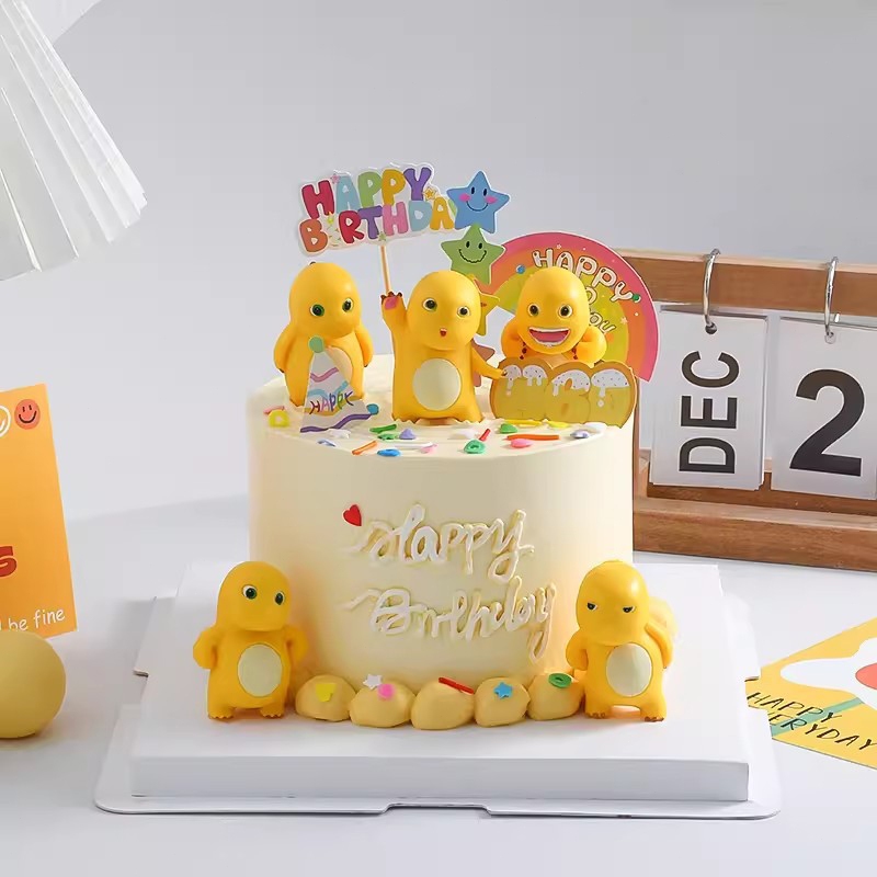 Jual Topper Boneka Nailong Naga Kuning Yellow Dragon / Dekorasi Kue ...