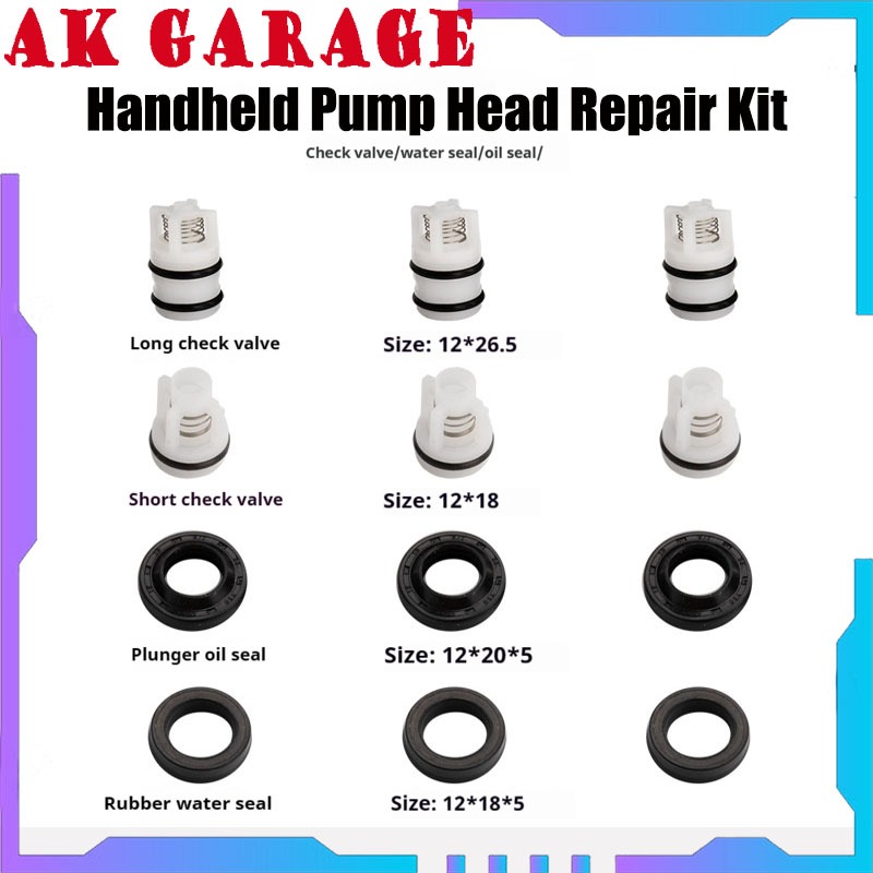 Jual 12PCS Oil Seal Water Seal Inlet Valve Outlet Valve Klep Kecil ...