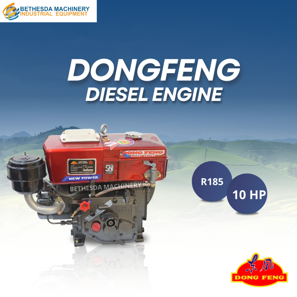 Jual Mesin Penggerak Diesel 10 HP R 185 Mesin Dongfeng Diesel 10 PK ...