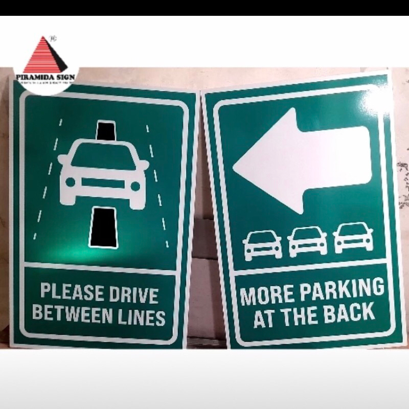 Jual Rambu mobil parkir sign tanda papan nama jalan parking signage ...