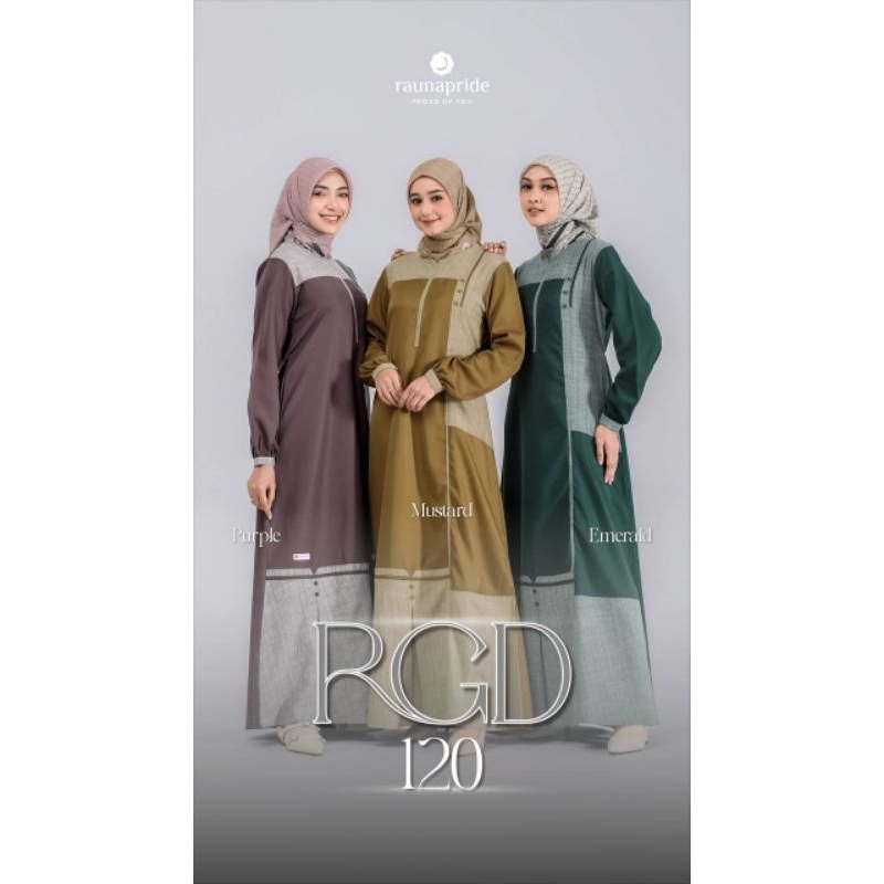 Jual GAMIS RAUNA TERBARU 2025||RGD 120||BAJU MUSLIM | Shopee Indonesia