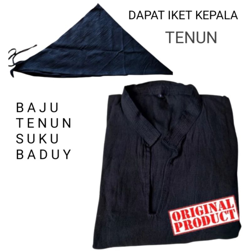 Jual baju adat khas baduy dslam bonus iket kepala telekung | Shopee Indonesia