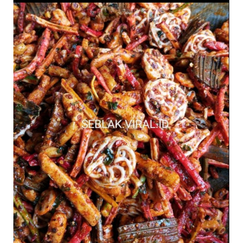 Jual Seblak Kering mix. campuran pedas daun jeruk | Shopee Indonesia