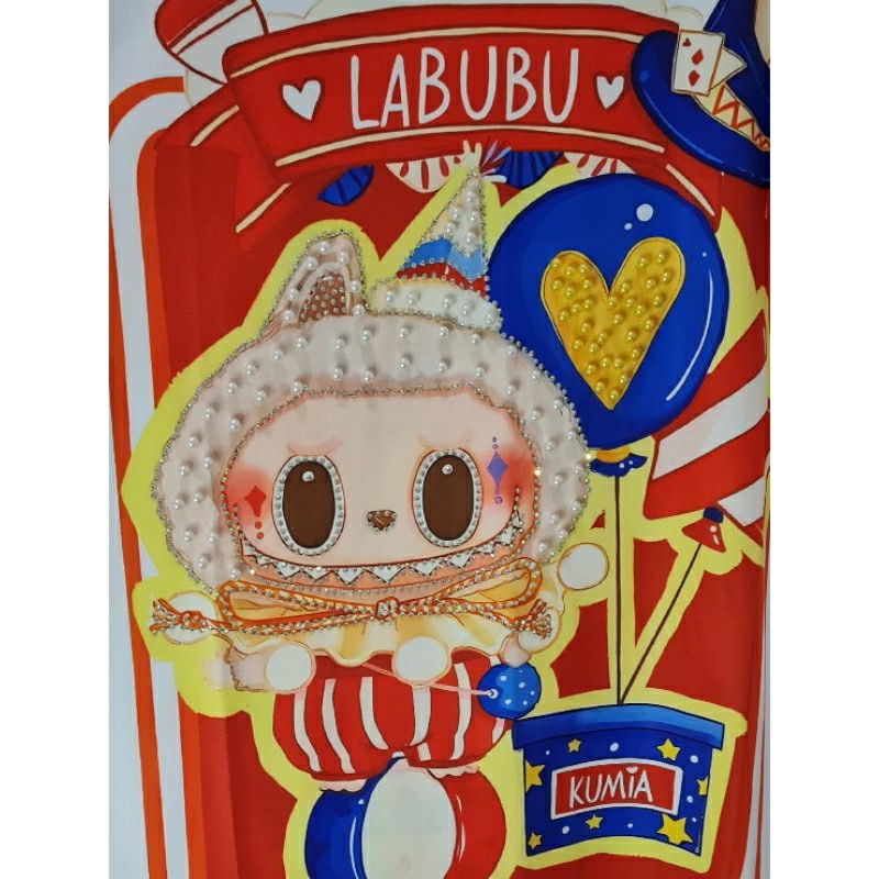 Jual no brand. impor GZ. unisex oversized jumbo blink tee. labubu ...