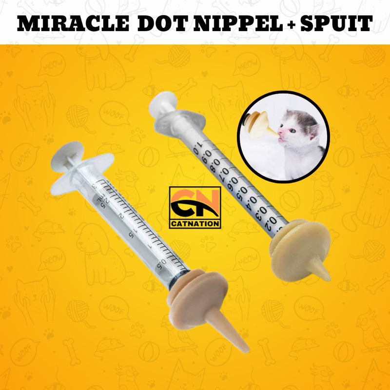 Jual DOT SUSU SUNTIKAN Tanpa Jarum Miracle - Dot Nipple Pentil Susu ...
