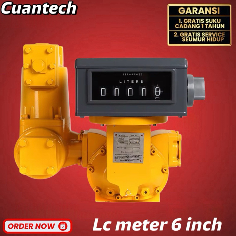 Jual FLOWMETER LC METER 6" INCH LIQUID CONTROL INDUSTRI TAMBANG SPBU ...