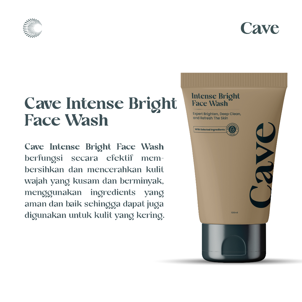 Jual Cave Intense Bright Face Wash & Sunscreen | Shopee Indonesia