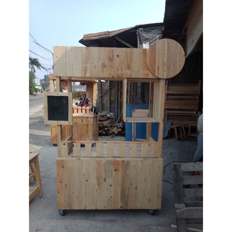 Jual Gerobak Buat Juwalan Booth Buat dagang | Shopee Indonesia