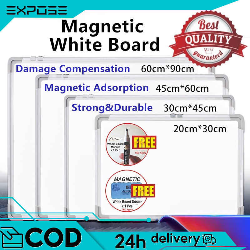 Jual Board White Board Magnetic Whiteboard Aluminium Frame Solid Board ...