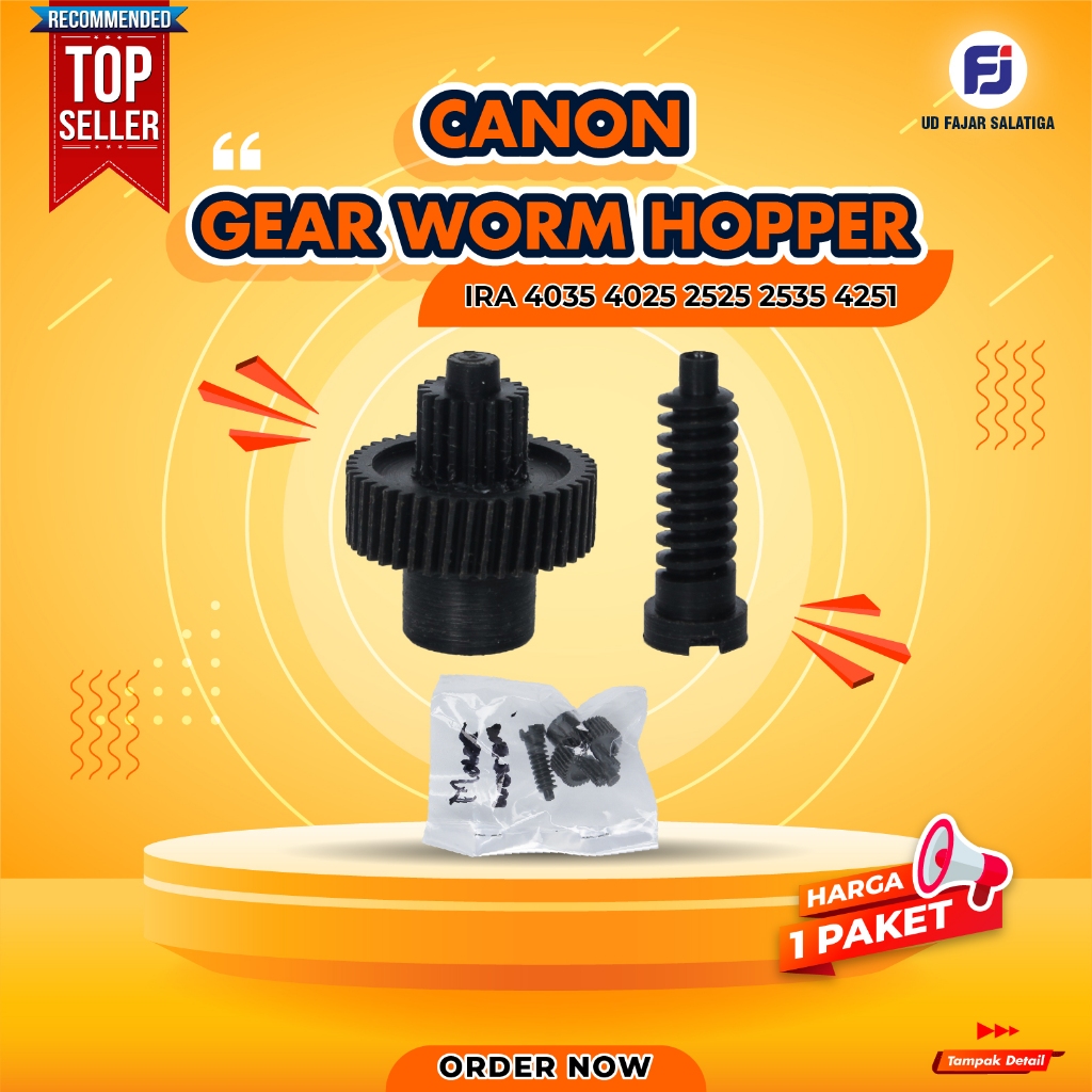 Jual GEAR WORM HOPPER CANON iR ADVANCE 4025 4251 SERIES | Shopee Indonesia