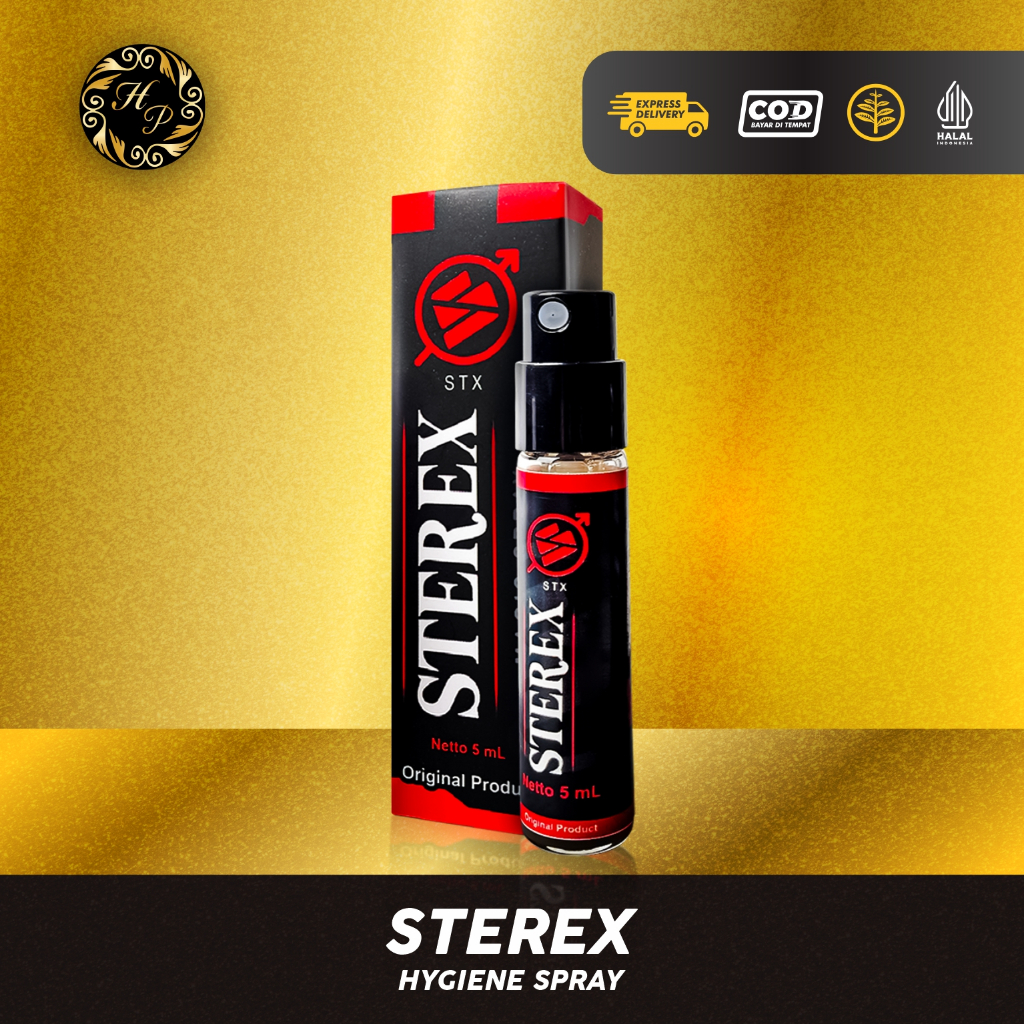 Jual Sterex Original Minyak Oles Khusus Pria Dewasa Herbal 100% Spray ...