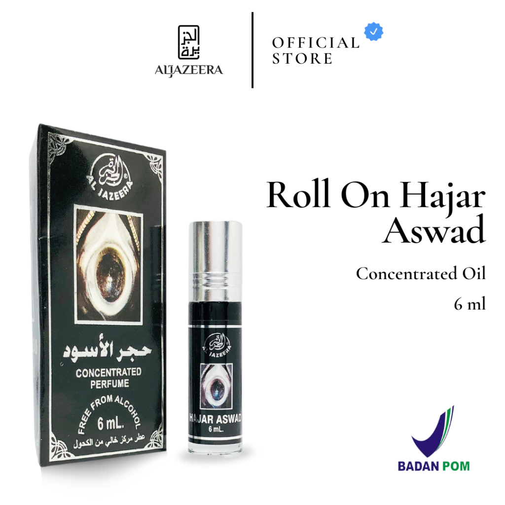 Jual Hajar Aswad Parfum Roll On Arab 6 ml Non Alkohol | Minyak Wangi ...