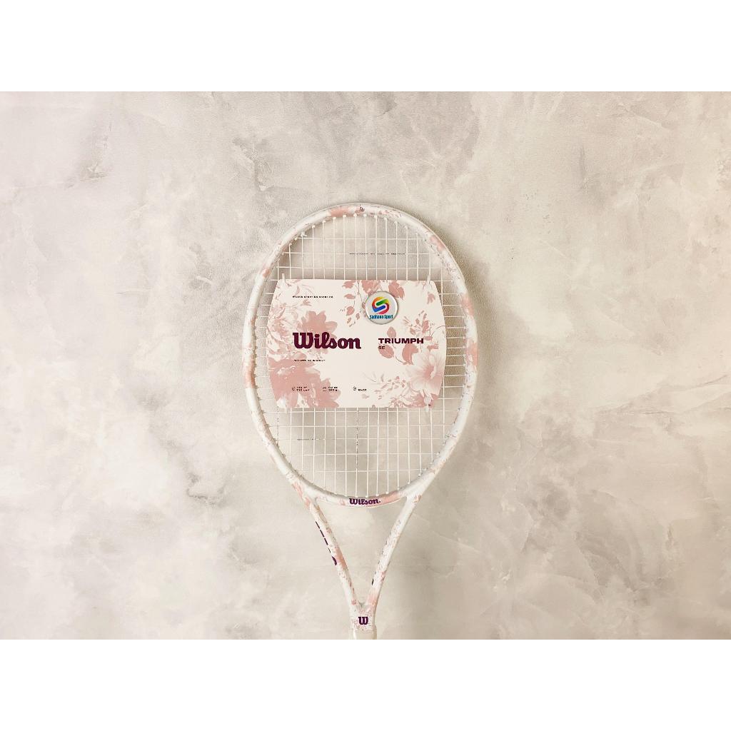Jual Raket Tenis Wilson Triumph SE Pink Sakura 110 [263gr / 110inc ...