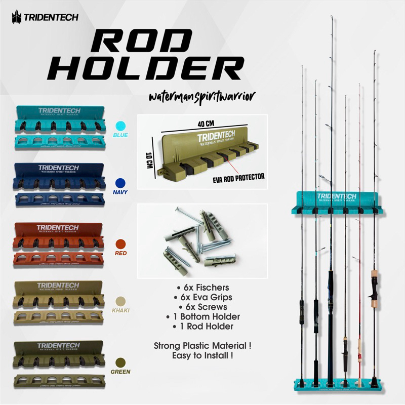 Jual Tempat Joran Rod Holder Tridentech Rod Rack | Shopee Indonesia