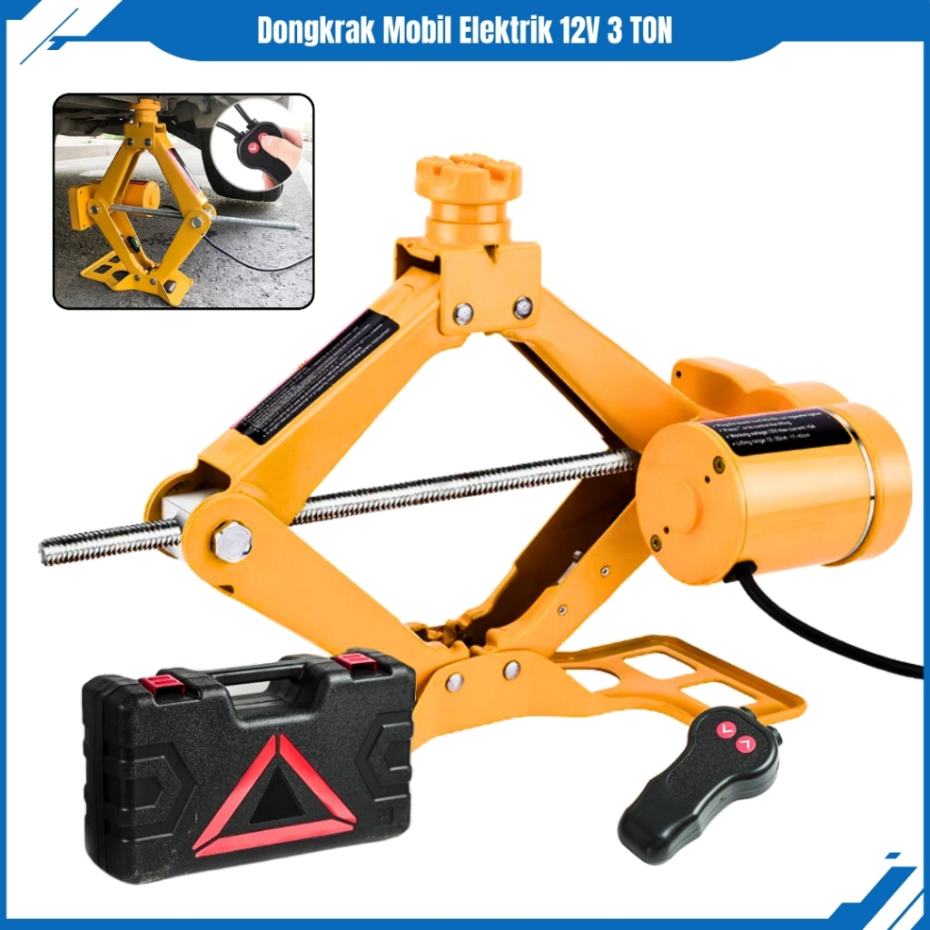 Jual Dongkrak Mobil Elektrik Hidrolik Portabel 12V Dongkrak Mobil 3 Ton ...