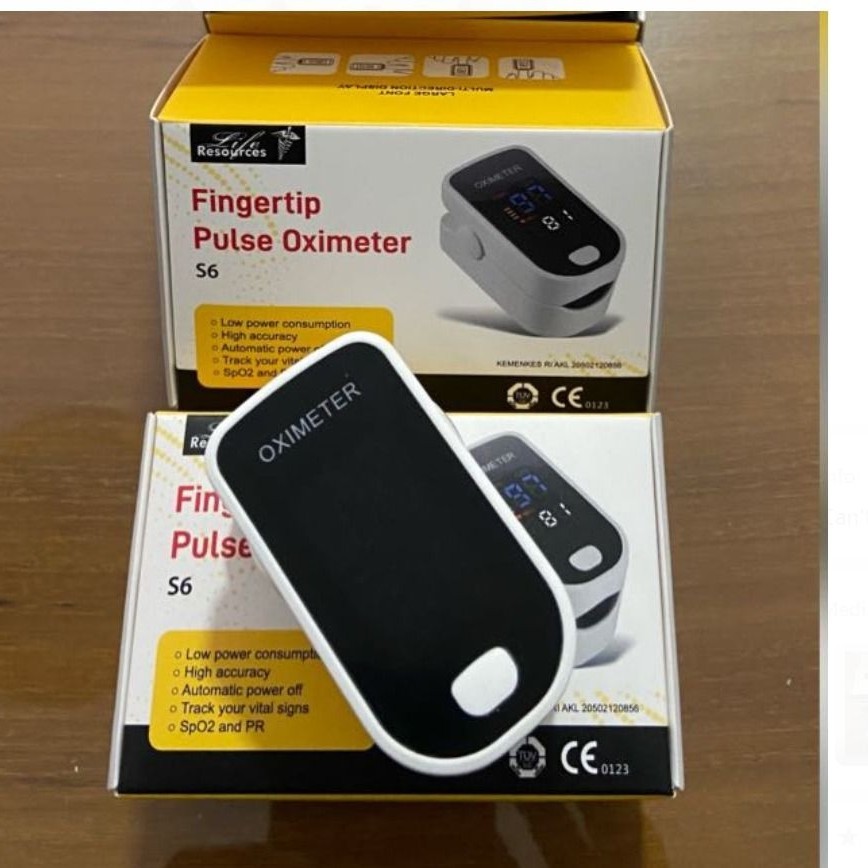 Jual Fingertip Pulse Oximeter S6 Resources, Alat Ukur Detak Jantung | Shopee Indonesia