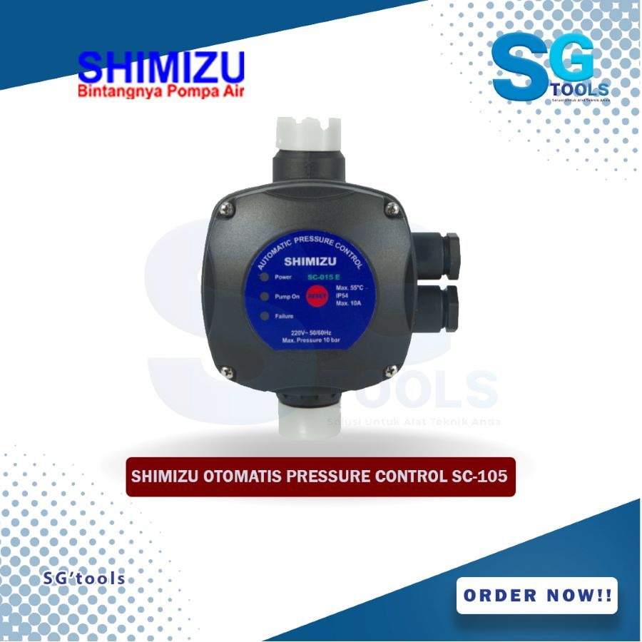 Jual Shimizu SC 015 E Pressure Control - Automatic Pressure Control Shimizu SC - 015 E ...