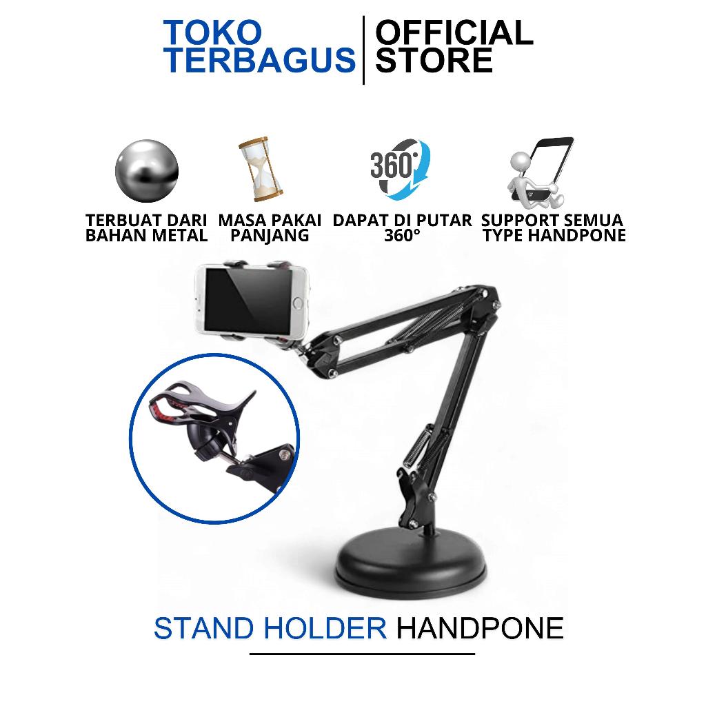 Jual Holder Hp Meja Stand Bracket Phone Lazypod 360 Derajat Tinggi 60cm ...