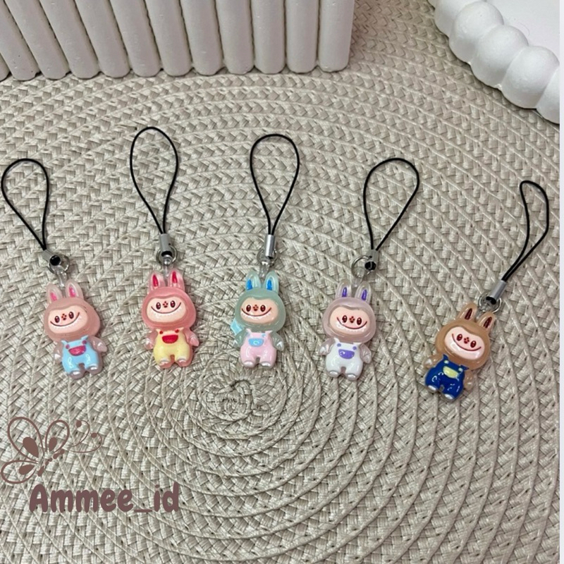 Jual Gantunga kunci simple Labubu / Phone strap simple labubu / Bag ...