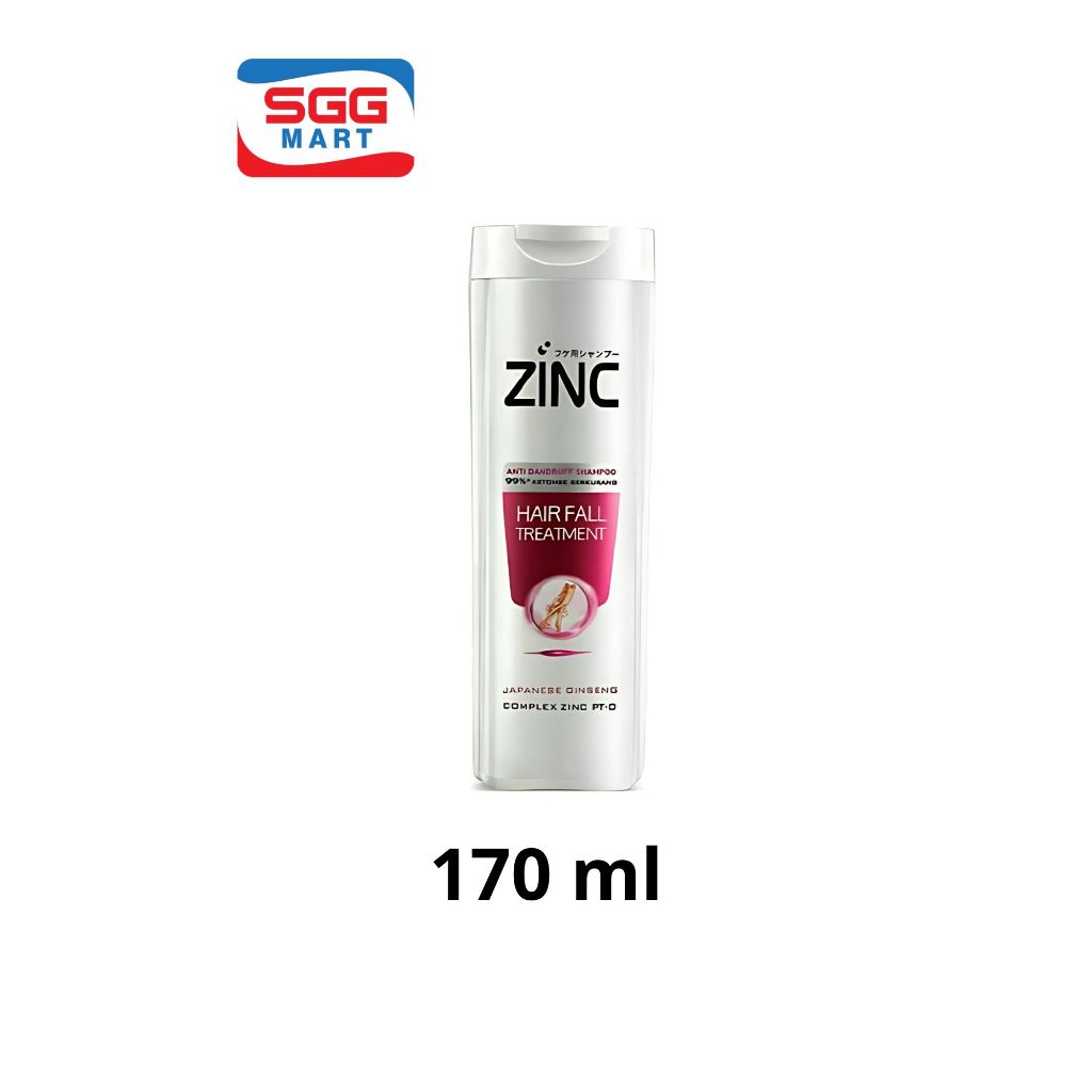 Jual Shampoo Zinc Hair Fall Treatment Japanese Ginseng Botol 170ml ...