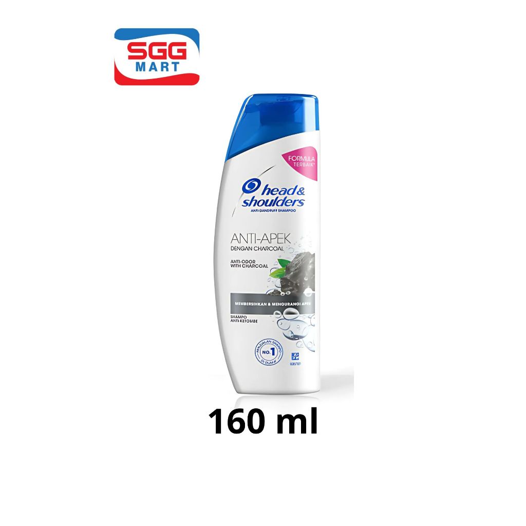Jual Head & Shoulders Anti Apek Charcoal Botol 160ml | Shopee Indonesia