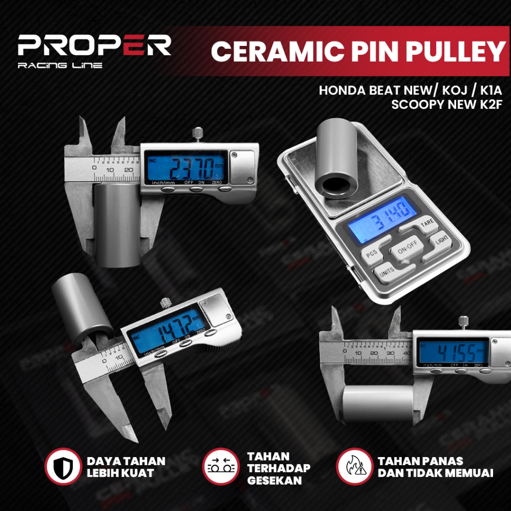 Jual Pin Pulley Proper Pully Pin Beat Street New Genio Scoopy New KOJ ...