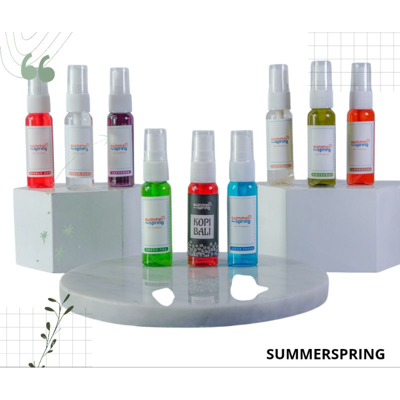 Jual Summer Spring Botol Spray 30ml/Pengharum Ruangan Spray/Wangi Segar ...