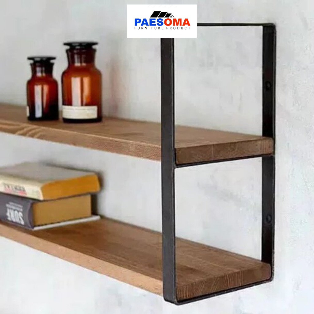 Jual BRACKET BESI RAK PENYANGGA AMBALAN DINDING SUSUN | Shopee Indonesia