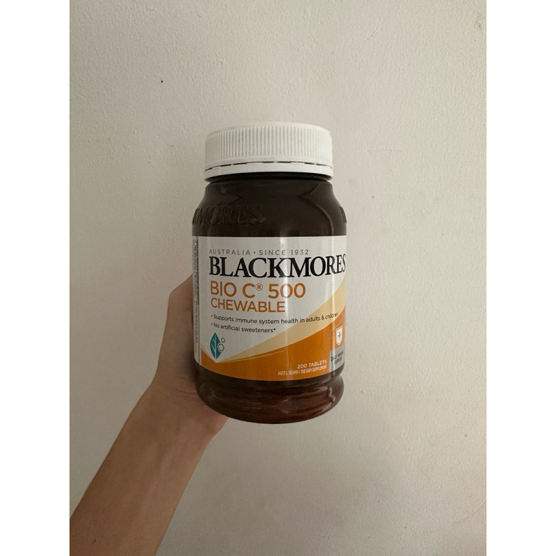 Jual Blackmores Bio C 500 Chewable (200tablets) | Shopee Indonesia