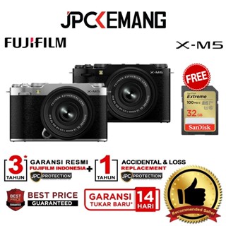 Jual Fujifilm XM5 Kit 15-45mm f3.5-5.6 Mirrorless Camera Fuji X-M5 XM 5 ...