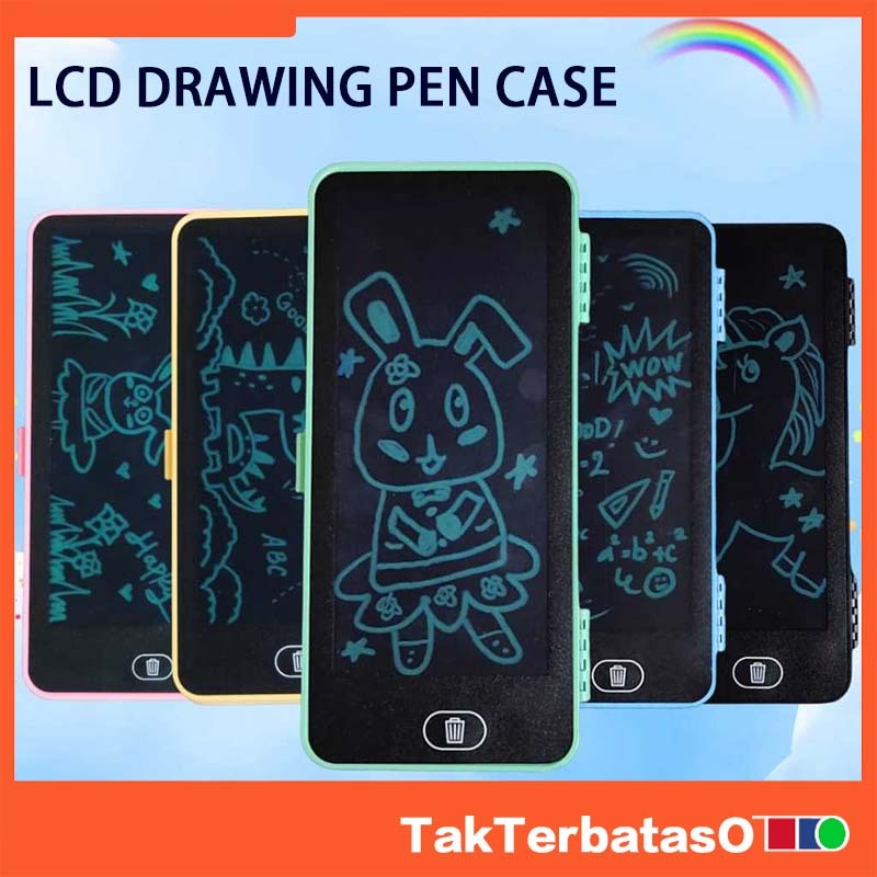 Jual Drawing Box Kotak Pensil Dan Papan Coret Kreatif Anak Dengan ...