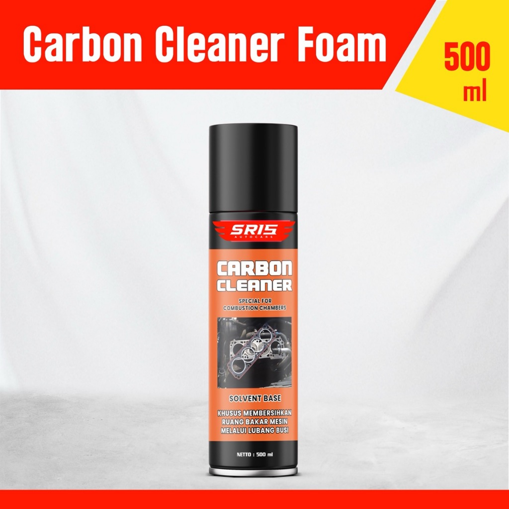 Jual SR15 Foam Carbon Cleaner Spray 500ml Pembersihan ruang Bakar ...